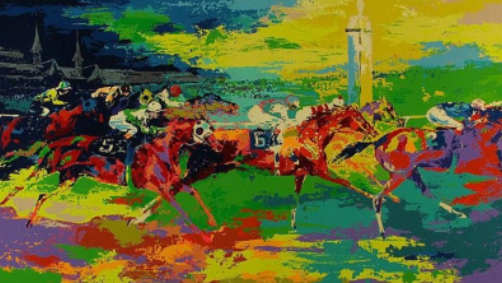 Capturing the Spirit of the Kentucky Derby: Iconic Horse Racing Art ...