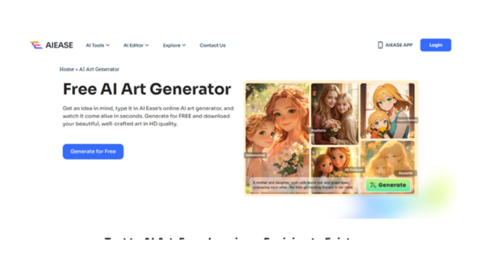 Unlock the Power of Creativity with AI Ease’s Free AI Art Generator - The Art World